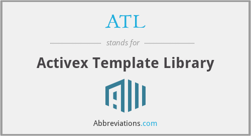 ATL - Activex Template Library