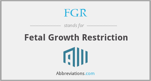 What does FGR stand for?