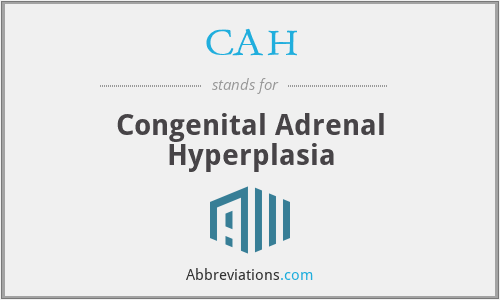 What does CAH stand for?