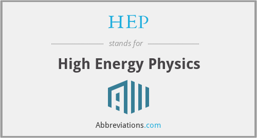 What does HEP stand for?