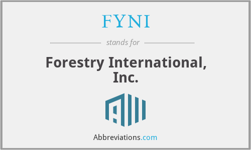 What does FYNI stand for?