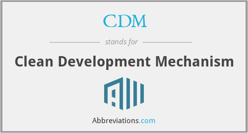 What does CDM stand for?