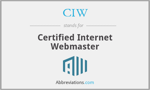 What does CIW stand for?