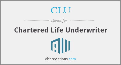 What does CLU stand for?