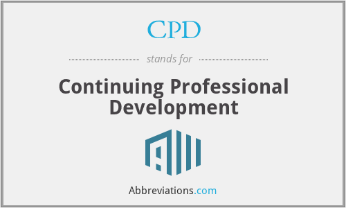 What does CPD stand for?
