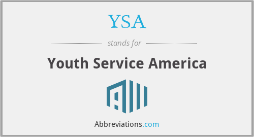 What does YSA stand for?