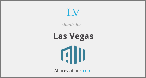 What does LV stand for?