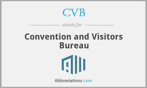 What does CVB stand for?