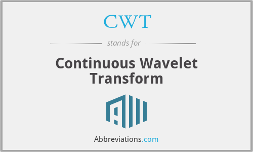 What does CWT stand for?
