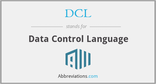 What does DCL stand for?