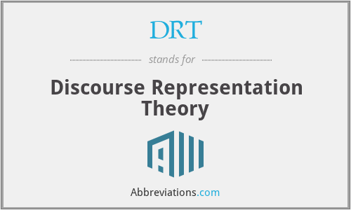 What does DRT stand for?