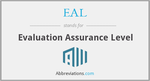 What does EAL stand for?