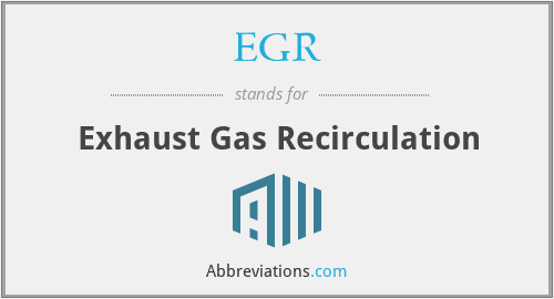 What does EGR stand for?