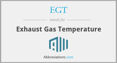 What does EGT stand for?