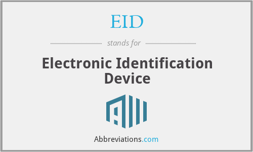 What does EID stand for?