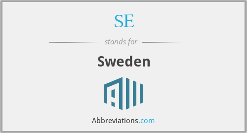 What is the abbreviation for sweden?