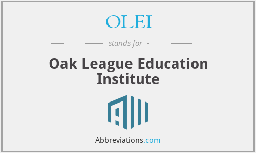 What does OLEI stand for?