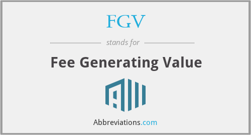 What does FGV stand for?