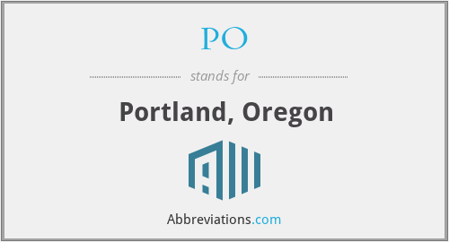 What is the abbreviation for portland, oregon?
