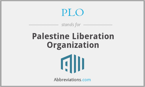 What does PLO stand for?