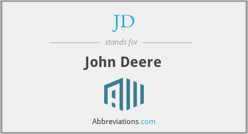 What does JD stand for?