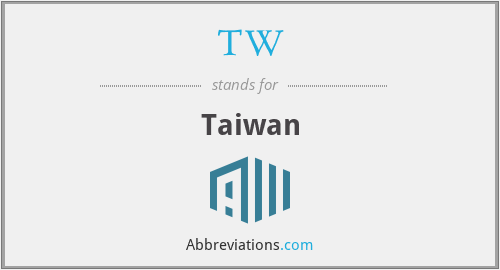 What is the abbreviation for taiwan?