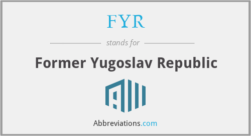 What does FYR stand for?