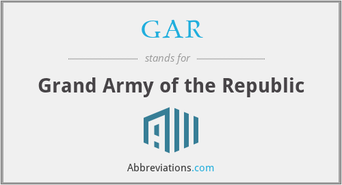 What does GAR stand for?