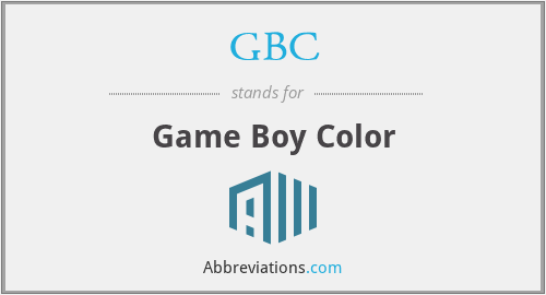 What does GBC stand for?