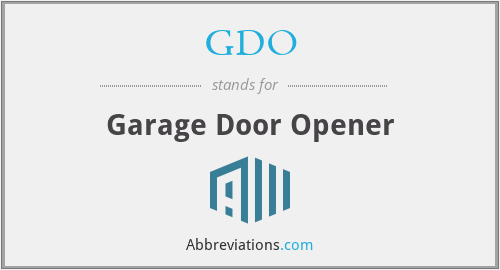 What does GDO stand for?