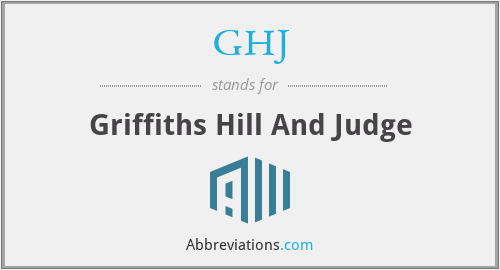 What does GHJ stand for?