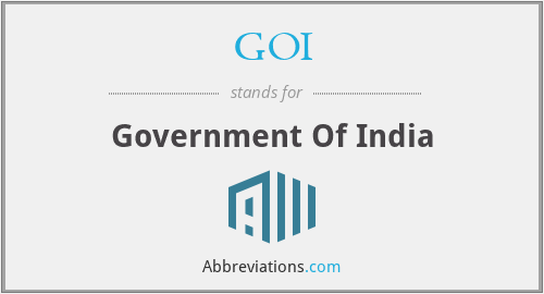 What does GOI stand for?