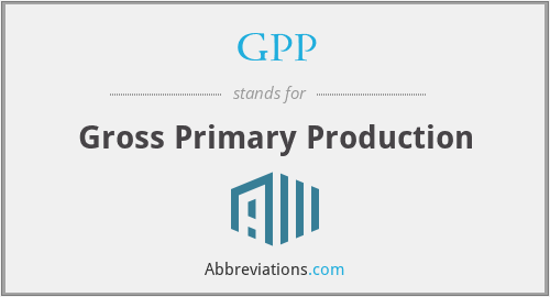 What does GPP stand for?