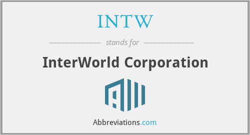 What does INTW stand for?