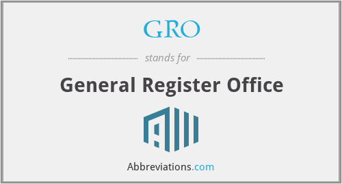 What does GRO stand for?