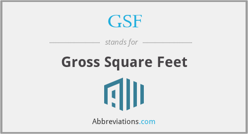 What does GSF stand for?