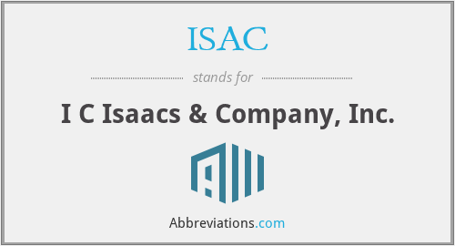 What does ISAC stand for?