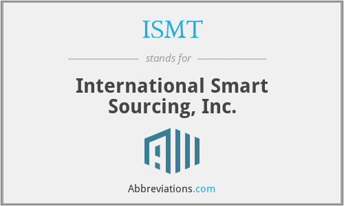 What does ISMT stand for?