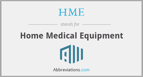 What does HME stand for?