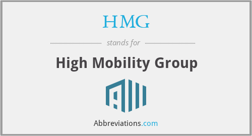 What does HMG stand for?