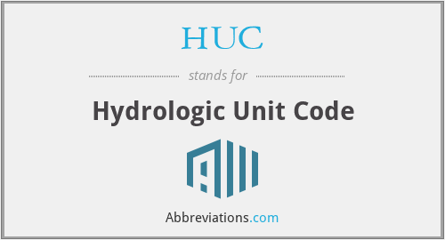 What does HUC stand for?