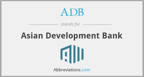 What does ADB stand for?