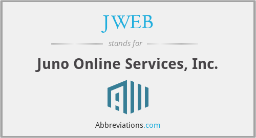What does JWEB stand for?