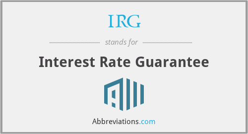 What does IRG stand for?