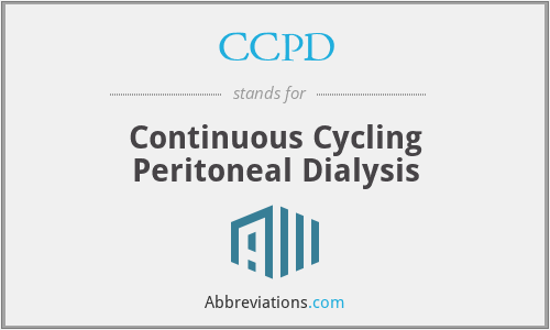 What does CCPD stand for?