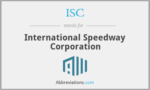 What does ISC stand for?