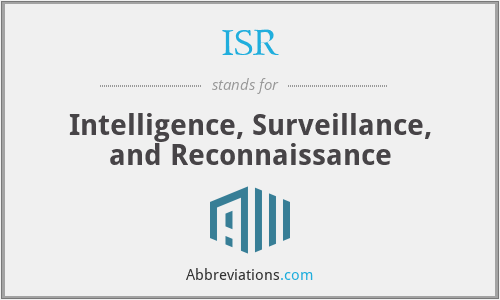 What does ISR stand for?