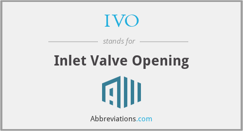 What does IVO stand for?