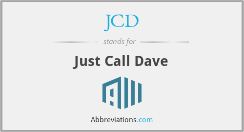 What does JCD stand for?