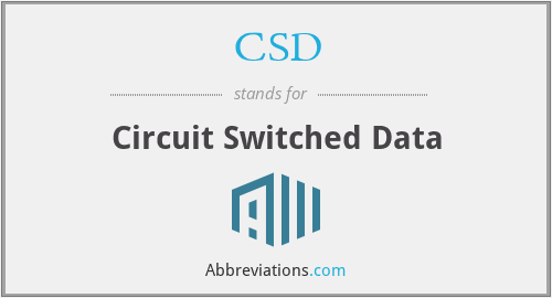 What does CSD stand for?